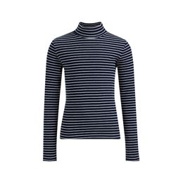 WE Fashion Shirt M&auml;dchen Gr&ouml;&szlig;e 146/152 navy / wei&szlig;