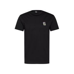 Iriedaily T-Shirt 'Bye Bye' Herren Gr&ouml;&szlig;e XS hellgrau / gr&uuml;n / rot / schwarz