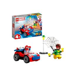 Lego® Konstruktionsspielsteine Marvel Spidey und seine Super-Freunde Spider-Mans Auto und Doc Ock