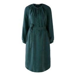 Oui Kleid Damen Gr&ouml;&szlig;e 40 dunkelgr&uuml;n Winterkleid