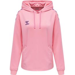 Hummel Athletic Sweatshirt 'Core XK' female size M Dark purple / Light pink