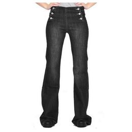 AFAZ New Trading UG Stretch-Jeans Damenjeans Skinny Vintage Jeans Slim-Fit-Schlaghose Slim-Fit Jeans