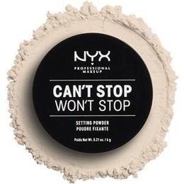 Nyx Cosmetics NYX Professional Makeup Gesichts Make-up Puder Can't Stop Won't Stop Setting Powder Nr. 01 Light