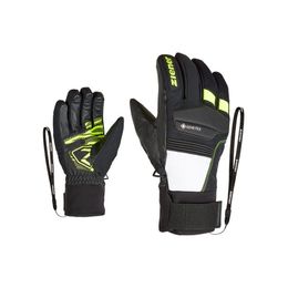 Ziener Skihandschuhe GIL GTX Gore active glove ski alpin black.poison yellow