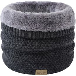 Henreal Halswärmer Winter Schlauchschal Loop Schal Fleece Halswärmer Nackenwärmer