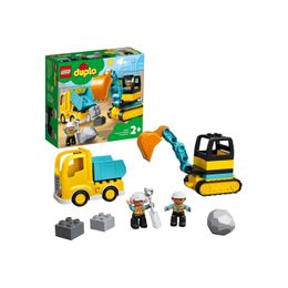 Lego® Konstruktionsspielsteine DUPLO Bagger und Laster