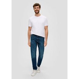 s.Oliver Stoffhose Jeans / Regular fit / High rise / Tapered leg Waschung