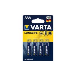 Varta Varta Longlife 4103 AAA BL4 Alkaline Einweg Batterie 1