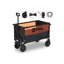 sekey Bollerwagen sekey Bollerwagen Faltbar XXL Preis-Leistungsieger 3011