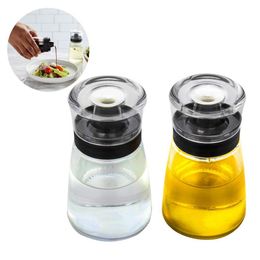 Lubgitsr Ölspender Öltopf Glas Haushalt Auslaufsichere Ölflasche