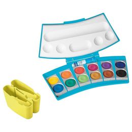 Pelikan Farbkasten ProColor® Türkis/Neongelb mit 12 Farben