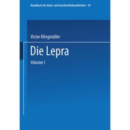 Springer Die Lepra - Victor Klingmüller, K. Grön, Kartoniert (TB)