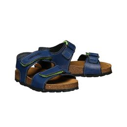 develab - Leder-Sandalen FREJA in navy, Gr.25