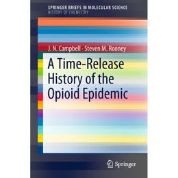 Springer A Time-Release History of the Opioid Epidemic - J. N. Campbell, Steven M. Rooney, Kartoniert (TB)