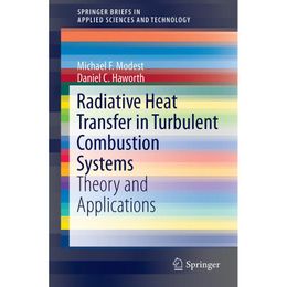 Springer International Publishing Radiative Heat Transfer in Turbulent Combustion Systems - Michael F Modest, Daniel C. Haworth, Kartoniert (TB)