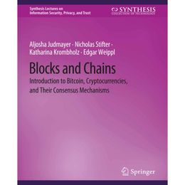 Blocks and Chains - Aljosha Judmayer, Nicholas Stifter, Katharina Krombholz, Edgar Weippl, Kartoniert (TB)
