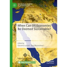 When Can Oil Economies Be Deemed Sustainable?, Kartoniert (TB)