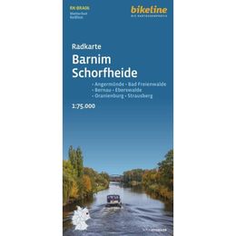Esterbauer Radkarte Barnim Schorfheide (RK-BRA06), Karte (im Sinne von Landkarte)