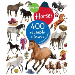 Eyelike Stickers: Horses, Taschenbuch