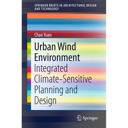 Springer Nature Urban Wind Environment - Chao Yuan, Kartoniert (TB)