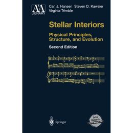 Stellar Interiors, w. diskette (8,9 cm) - Carl J. Hansen, Steven D. Kawaler, Gebunden