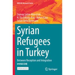 Springer International Publishing Syrian Refugees in Turkey - Zeynep Sahin-Mencütek, N. Ela Gökalp-Aras, Ayhan Kaya, Susan Beth Rottmann, Kartoniert (TB)
