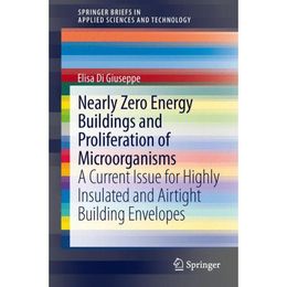 Springer International Publishing Nearly Zero Energy Buildings and Proliferation of Microorganisms - Elisa Di Giuseppe, Kartoniert (TB)