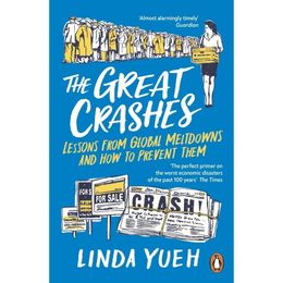 Penguin The Great Crashes - Linda Yueh, Kartoniert (TB)