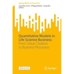 Springer Quantitative Models in Life Science Business, Kartoniert (TB)