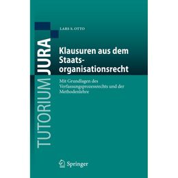Springer Klausuren aus dem Staatsorganisationsrecht - Lars S. Otto, Kartoniert (TB)