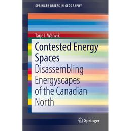 Springer Contested Energy Spaces - Tarje I. Wanvik, Kartoniert (TB)