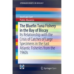 Springer The Bluefin Tuna Fishery in the Bay of Biscay - José Luis Cort, Pablo Abaunza, Kartoniert (TB)