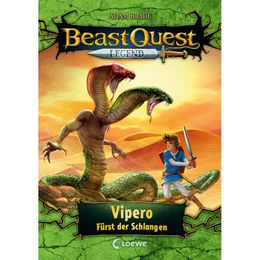 Loewe Verlag Vipero, Fürst der Schlangen / Beast Quest Legend Bd.10 - Adam Blade, Gebunden