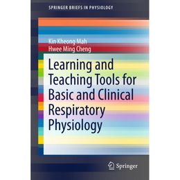 Springer Learning and Teaching Tools for Basic and Clinical Respiratory Physiology - Mah Kin Kheong, Hwee Ming Cheng, Kartoniert (TB)