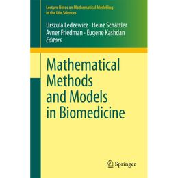 Mathematical Methods and Models in Biomedicine, Kartoniert (TB)
