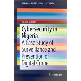 Springer Cybersecurity in Nigeria - Aamo Iorliam, Kartoniert (TB)