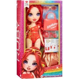 MGA Entertainment Rainbow High Swim & Style Fashion Doll- Ruby (Red)