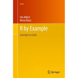 Springer R by Example - Jim Albert, Maria Rizzo, Kartoniert (TB)