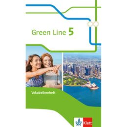 Green Line 5 - 9. Klasse, Vokabellernheft, Geheftet