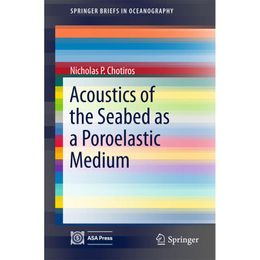 Acoustics of the Seabed as a Poroelastic Medium - Nicholas P. Chotiros, Kartoniert (TB)