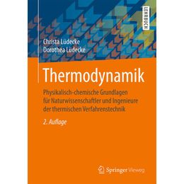 Springer Berlin Heidelberg Thermodynamik - Christa Lüdecke, Dorothea Lüdecke, Kartoniert (TB)
