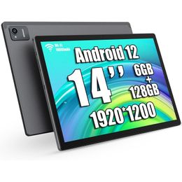 azamp 6 GB RAM 10000mAh Akku 1920 *1200 IPS HD Großes Display Tablet (14"