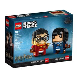 Lego® Konstruktionsspielsteine Lego® BrickHeadz 40616 Harry Potter™ & Cho Chang