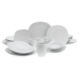 Creatable Square weiss Geschirr-Set