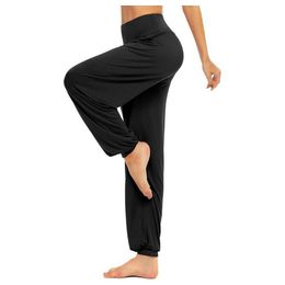 AFAZ New Trading UG Yogahose Haremshose Jogginghose Yoga Pilates Hosen Freizeithosen Flared Hose