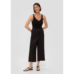 s.Oliver BLACK LABEL 7/8-Hose Culotte mit Wide leg