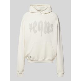 PEQUS Hoodie mit Label-Print Modell 'Mythic'