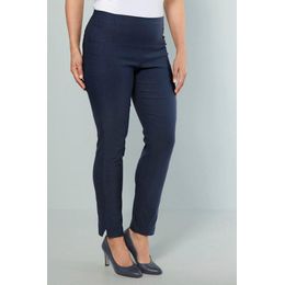 Ulla Popken Funktionshose Stretchhose Slim Fit Kofferqualität