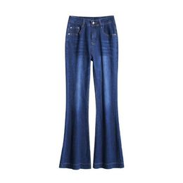 AFAZ New Trading UG Stretch-Jeans Damenjeans Skinny Jeans gerade ausgestellte Hose Slim-Fit Jeans