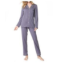 AFAZ New Trading UG Pyjama Damen Nachtwäsche Langarm Gemütlich Schlafanzug Freizeitanzug